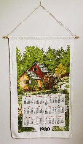 Calendar Tea Towels